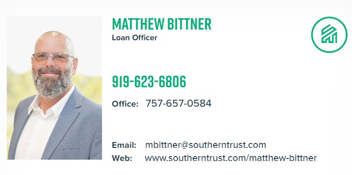 Matthew Bittner - Mortgage Loan Officer in Virginia Beach, VA